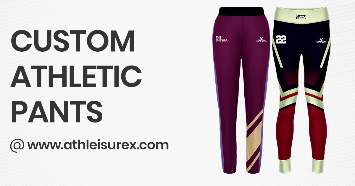 Design Your Own Custom Athletic Pants | High-Quality Materials