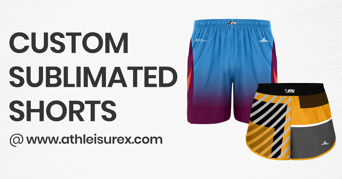 Shop Custom Sublimated Shorts For Men and Women